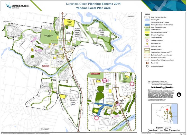 Yandina Local Plan Area - YADCA